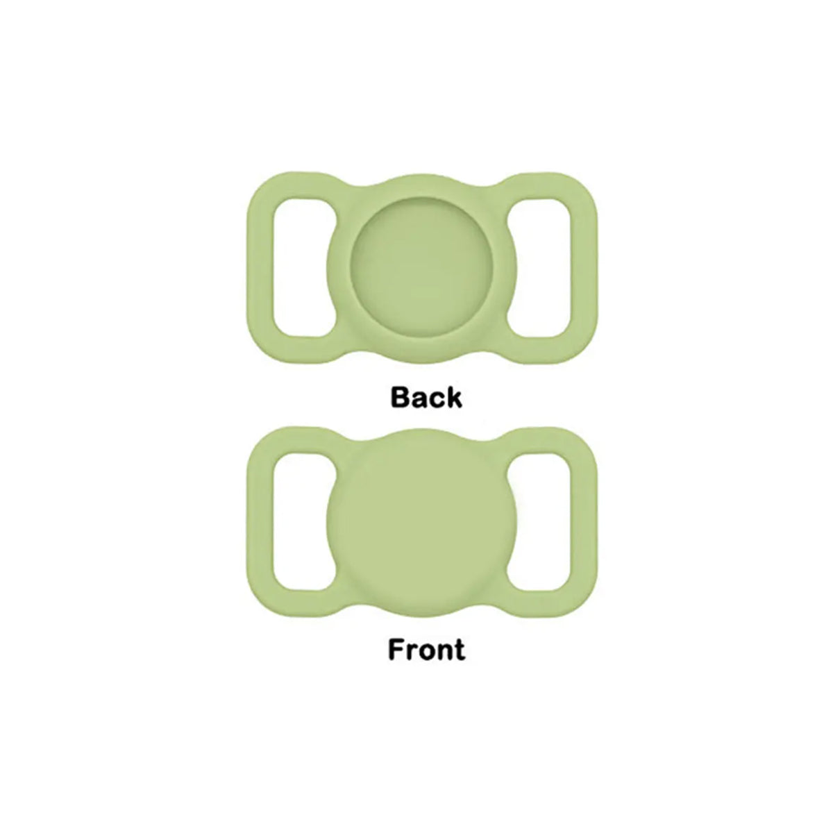 AirTag Collar Holder - Silicone – The Bark Side Dog Collars