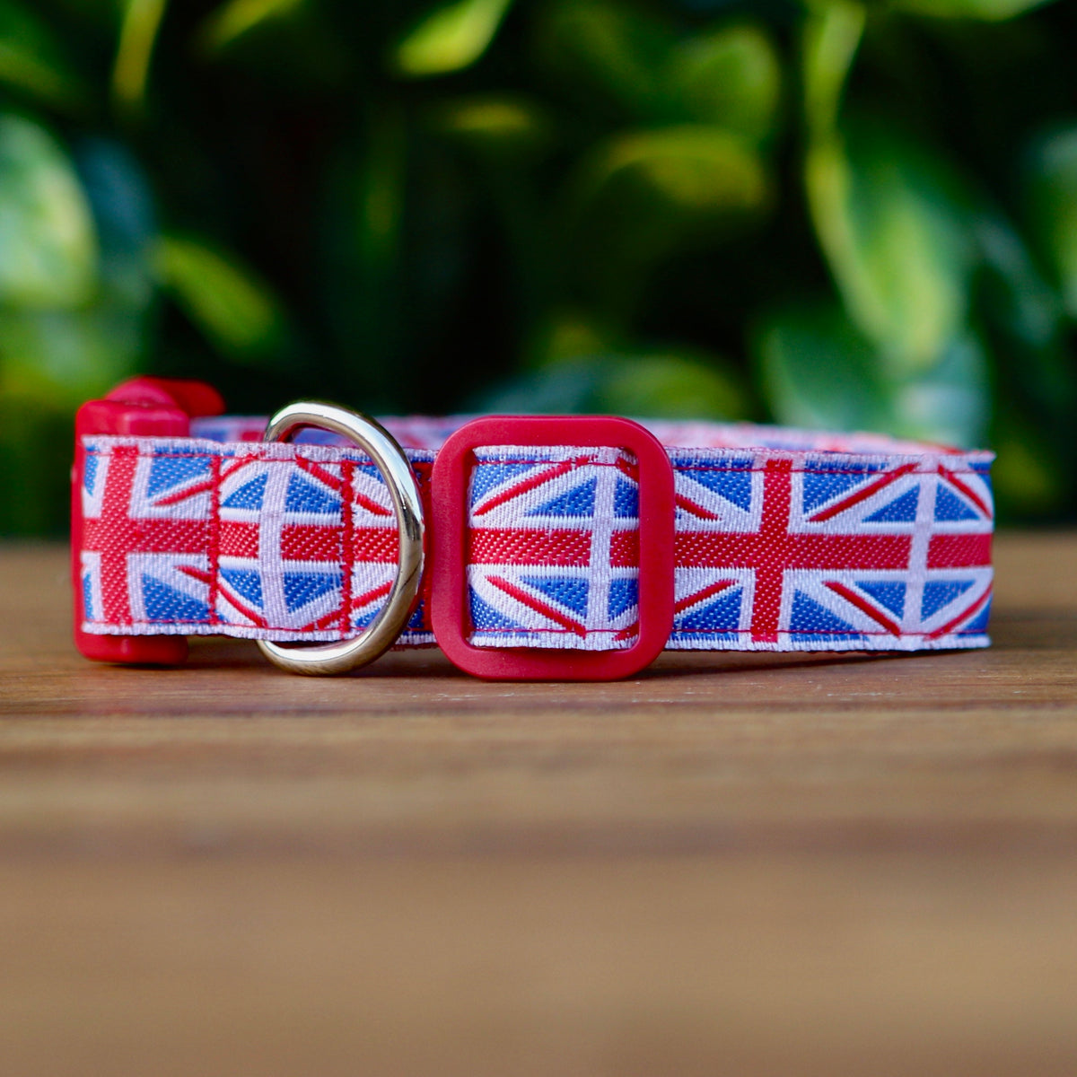 Union Jack Dog Collar: S-L – The Bark Side Dog Collars