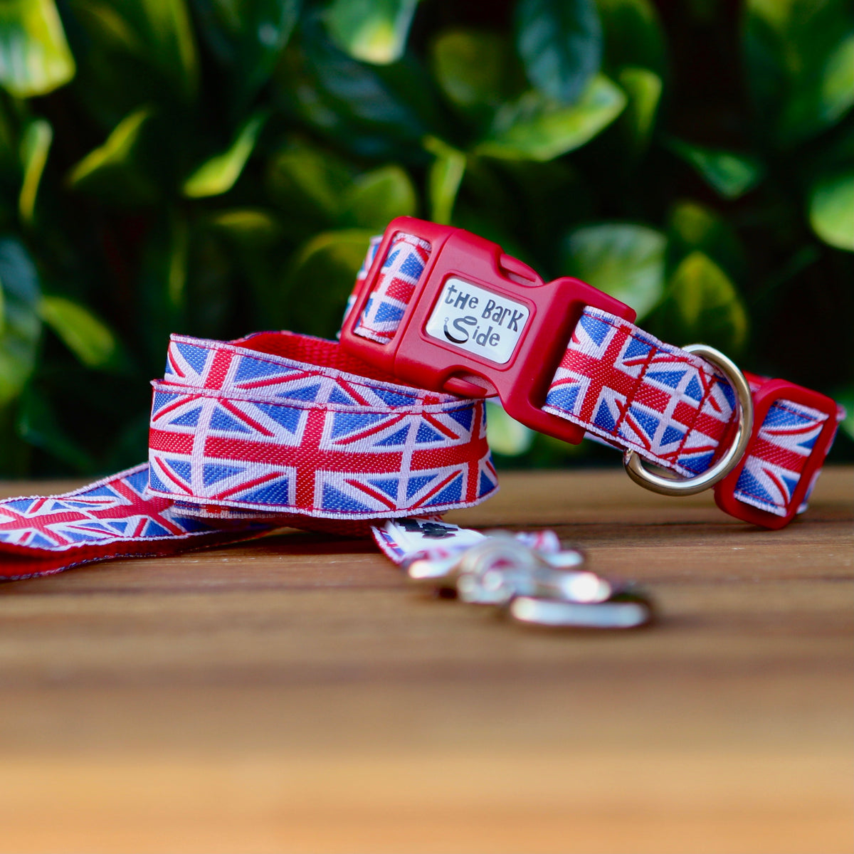 Union Jack Dog Lead - Leash – The Bark Side Dog Collars
