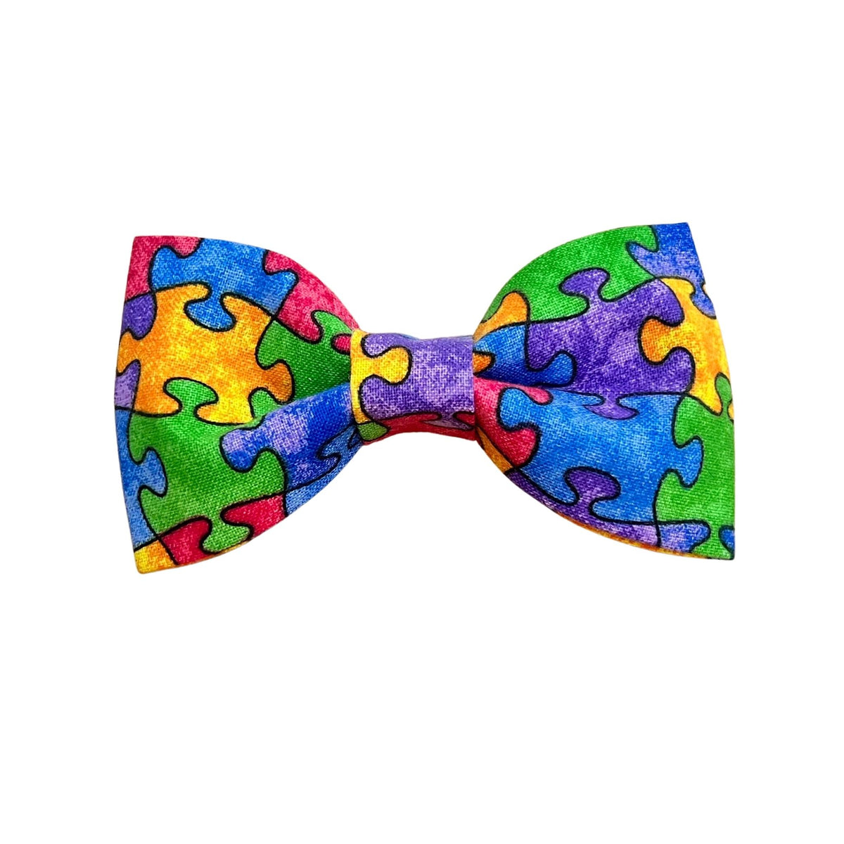 Jigsaw Puzzle Bow Tie – The Bark Side Dog Collars