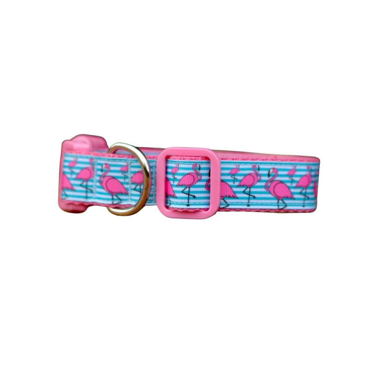 Flamingo Dog Collar / S - L – The Bark Side Dog Collars