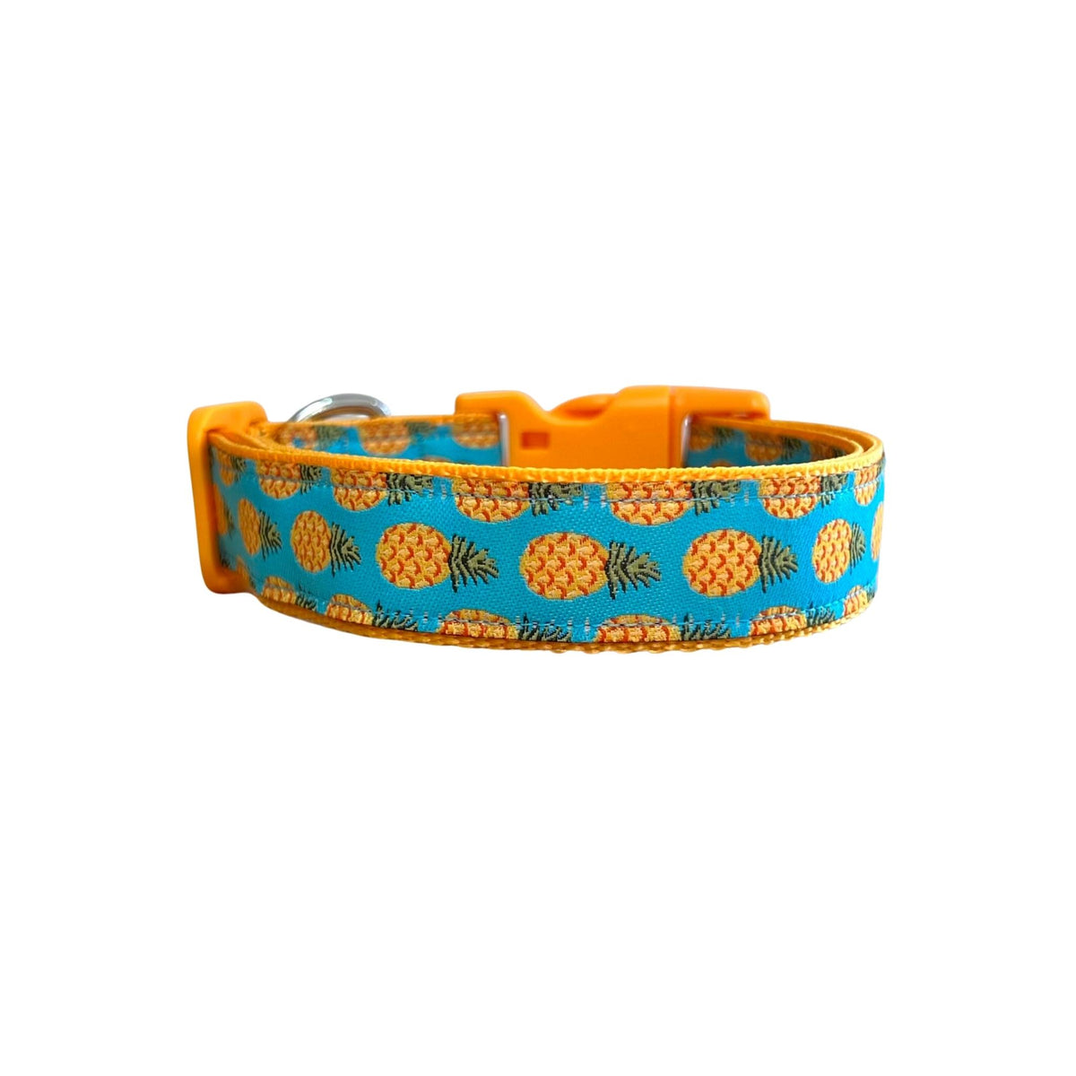 Pineapple Dog Collar: XS-L – The Bark Side Dog Collars