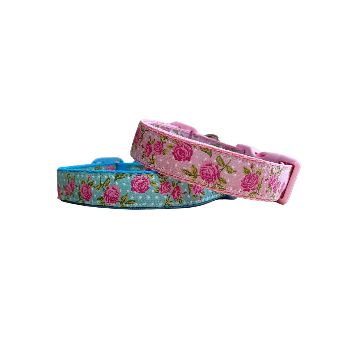 Rose Dog Collar: XS-L – The Bark Side Dog Collars