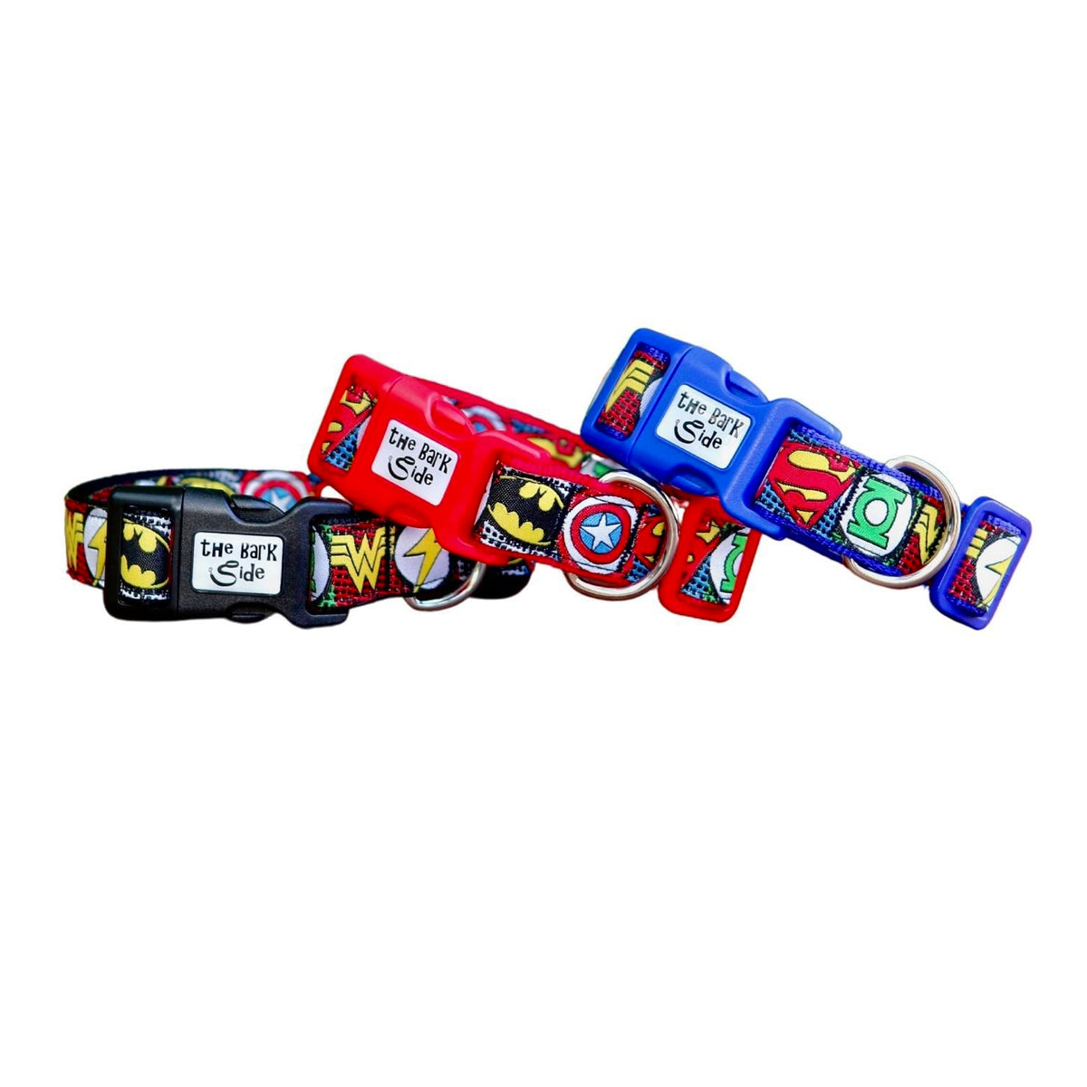 Superhero Dog Collar: XS-L – The Bark Side Dog Collars