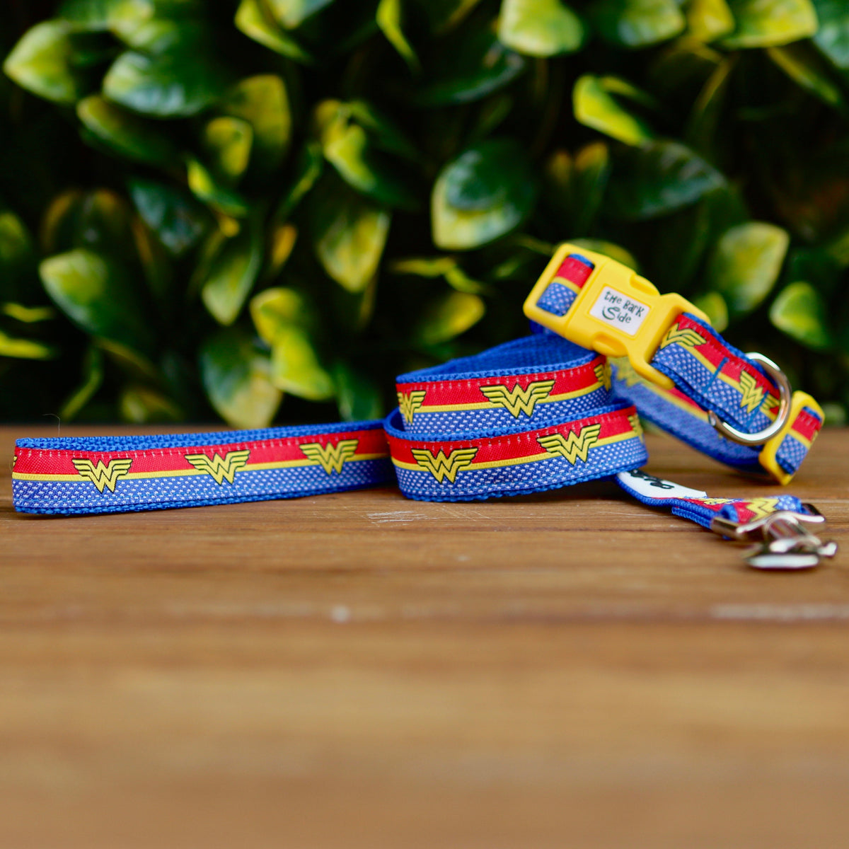 Wonder Woman Dog Lead - Leash – The Bark Side Dog Collars